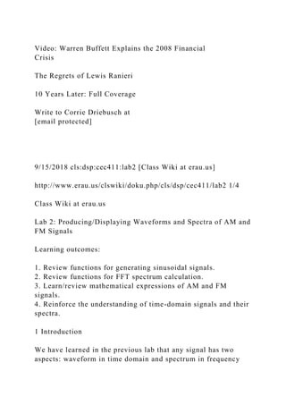 THE CRISIS A DECADE LATERLehman’s Last Hires LookBack.docx
