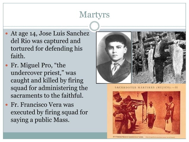 The Cristero War | PPTX | Christianity | Religion & Spirituality