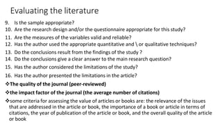 the critical literature research review.pptx