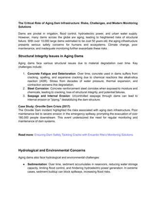 The Critical Role of Aging Dam Infrastructure_ Risks, Challenges, and ...