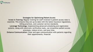 The Critical Role of Patient Access in Revenue Cycle Success.pptx