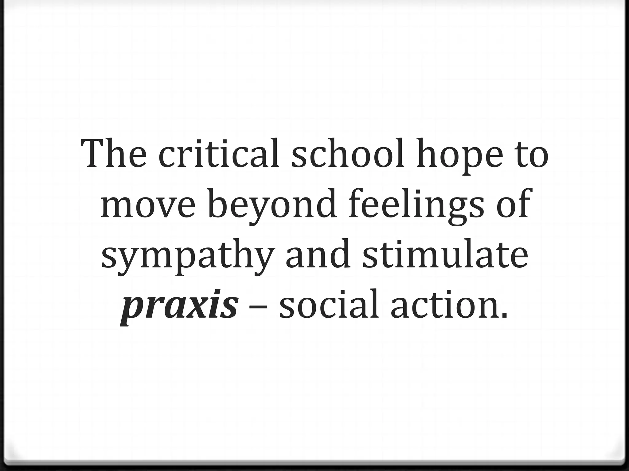 The critical tradition | PPTX