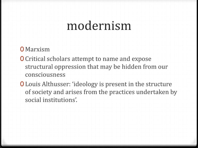 The critical tradition | PPTX | Education