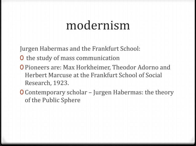 The critical tradition | PPTX | Education