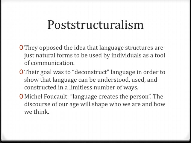 The critical tradition | PPTX | Education