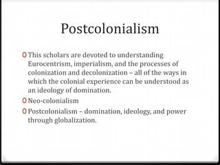 The critical tradition | PPTX