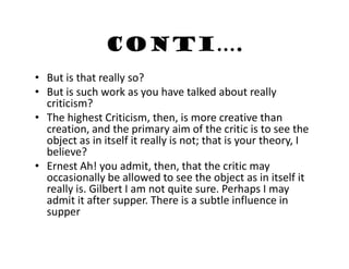The critic as artist | PDF