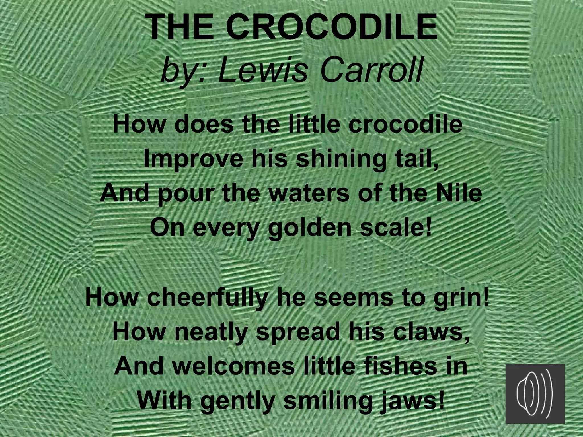 The Crocodile | PPT