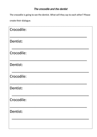 The crocodile and the dentist | PDF