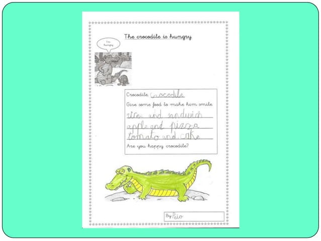 The crocodile is hungry | PPTX