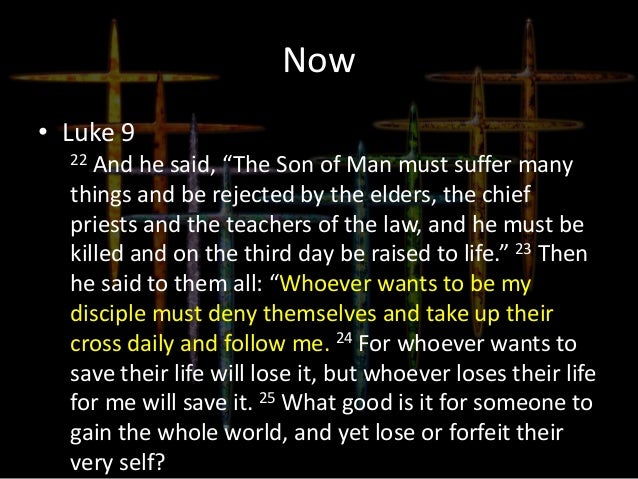 The Cross Then and Now