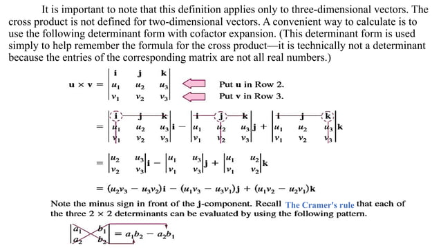 The cross product in 3 - dimentional.pptx