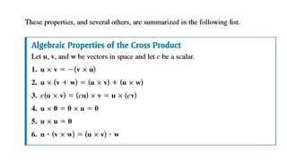 The cross product in 3 - dimentional.pptx