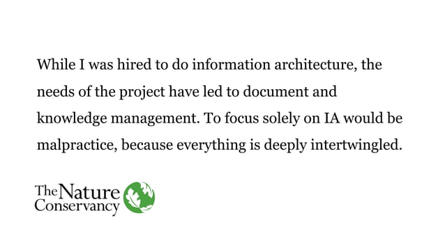 The crossroads of Information Architecture and Knowledge Management | PPT