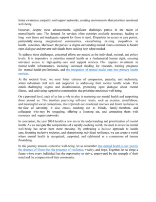 The Crucial Importance of Mental Health in 2024.ppt