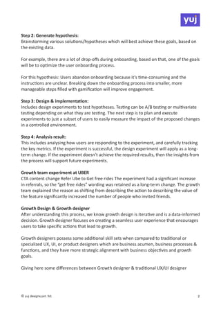 The Crucial Role of Growth Teams- A blog by yuj | PDF | Business | Business and Finance