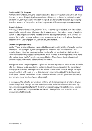 The Crucial Role of Growth Teams- A blog by yuj | PDF | Business | Business and Finance