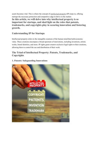 The Crucial Role of Intellectual Property for Startups.pdf