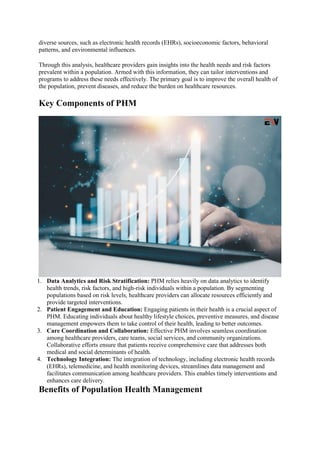 The Important Role of Population Health Management in Enhancing ...