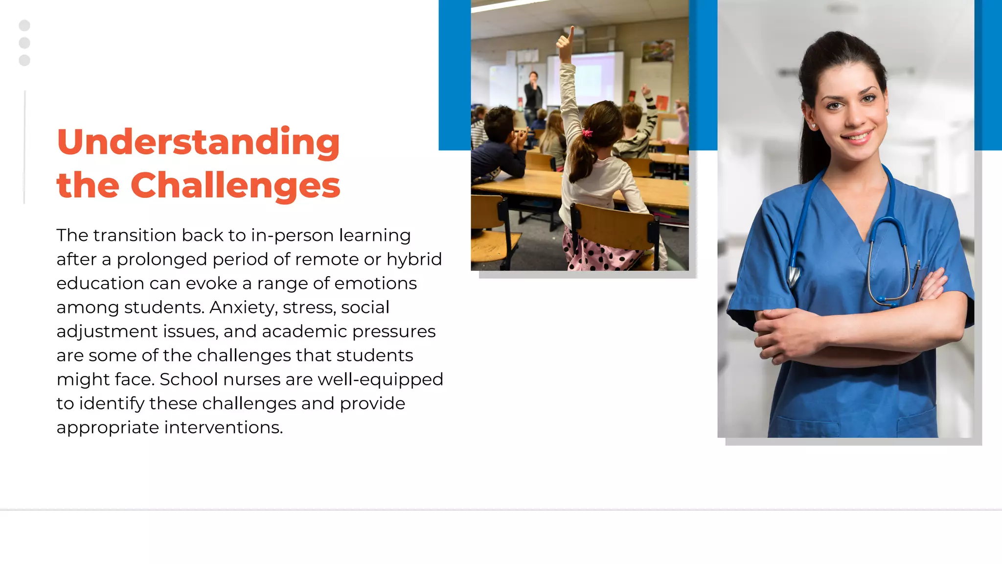 The Crucial Role of School Nurses in Supporting Students' Mental Health After School Reopening | PDF