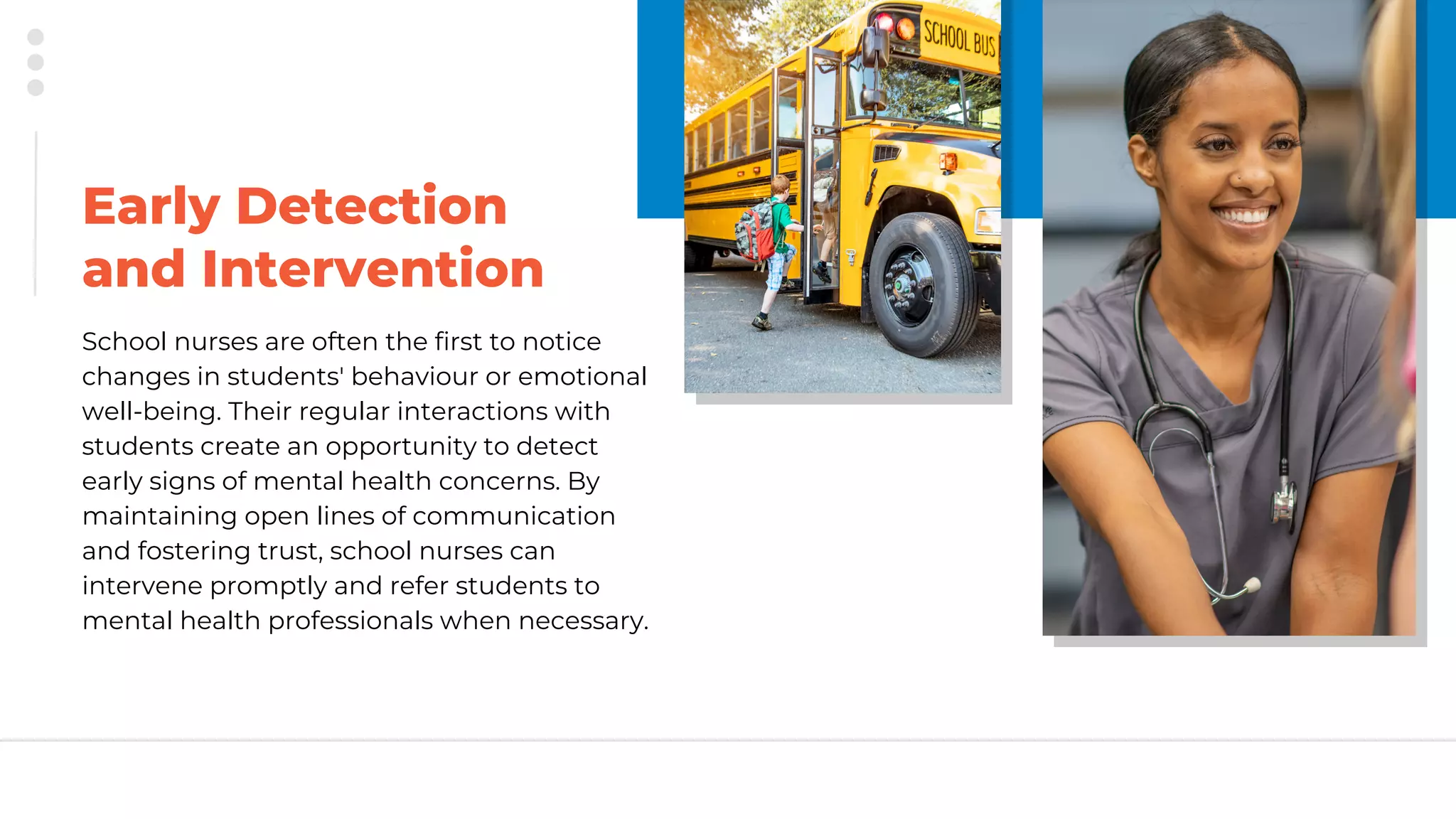 The Crucial Role of School Nurses in Supporting Students' Mental Health After School Reopening | PDF