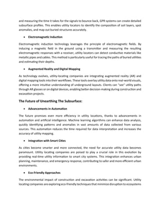 The Crucial Role of Utility-Locating Companies | PDF