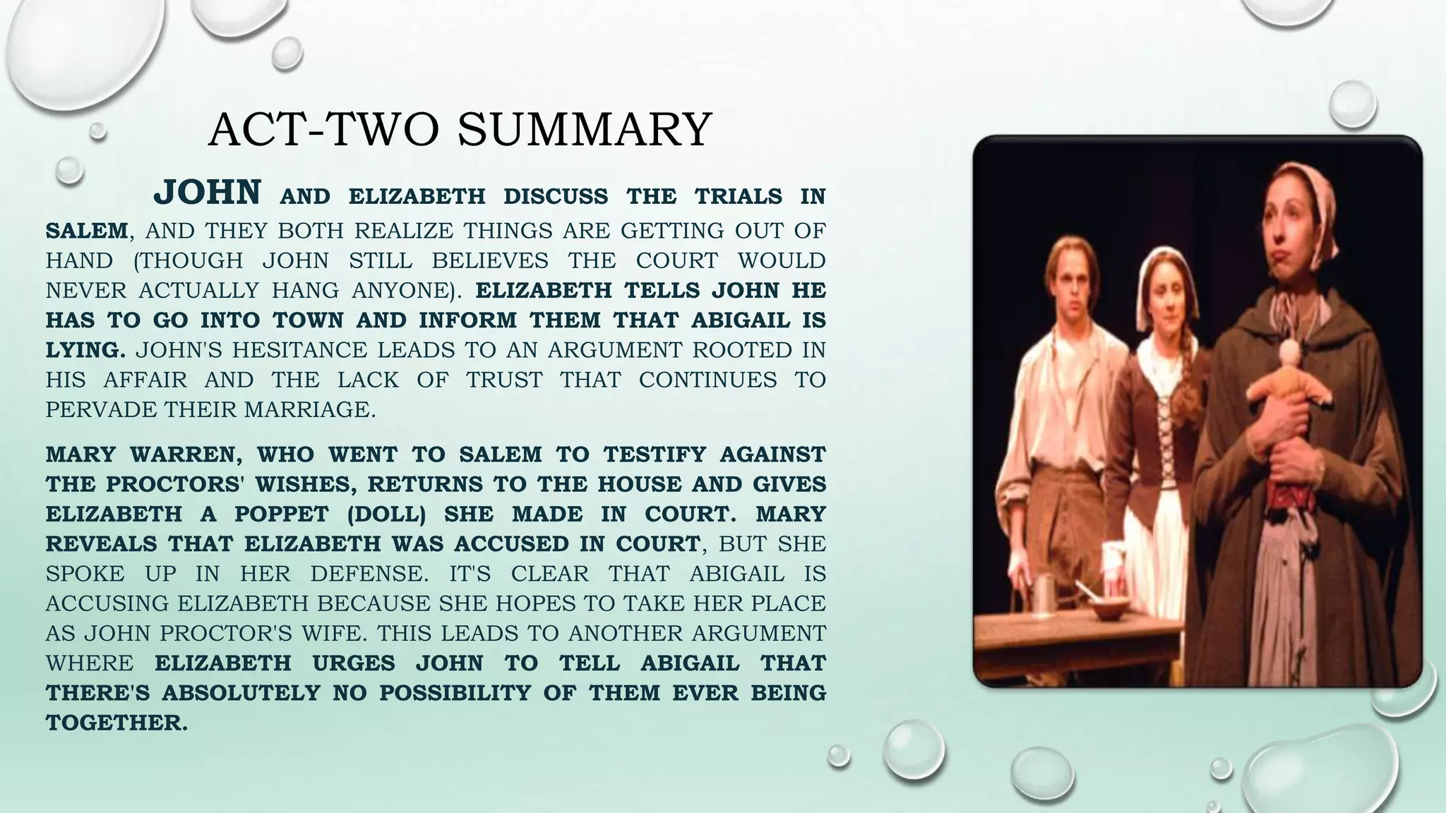 The crucible by Arhtur Miller | PPT