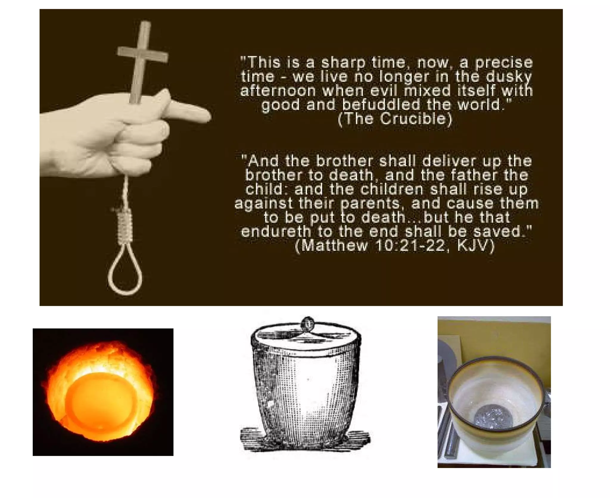 The Crucible. Act 1 - 4 study | PPT