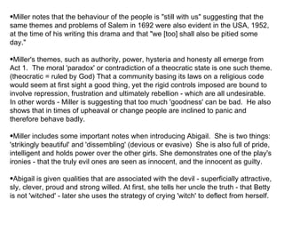 The Crucible. Act 1 - 4 study | PPT