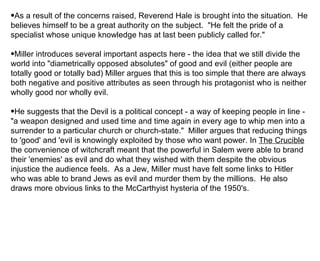 The Crucible. Act 1 - 4 study | PPT