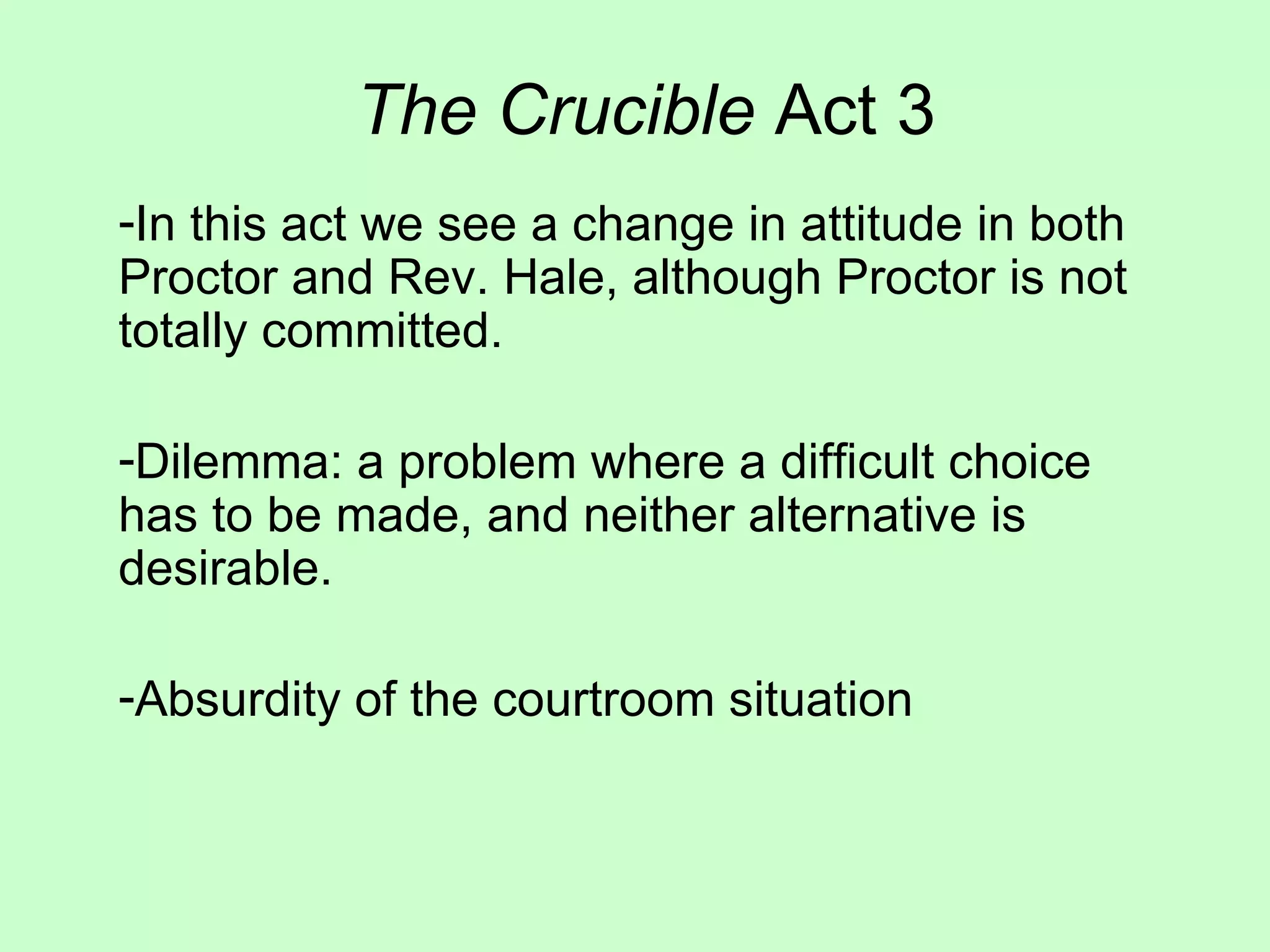 The crucible act 3 | PPT