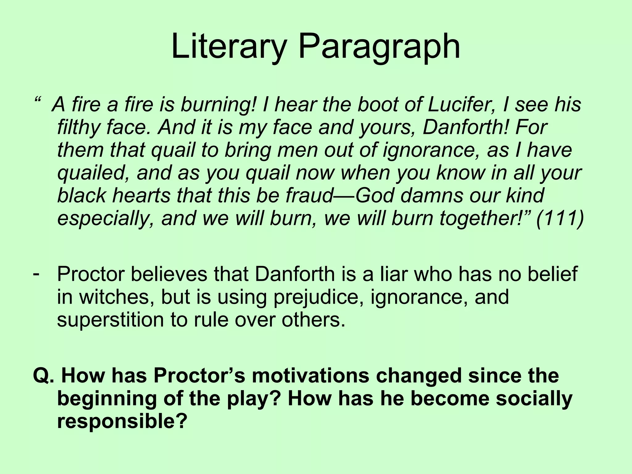 The crucible act 3 | PPT