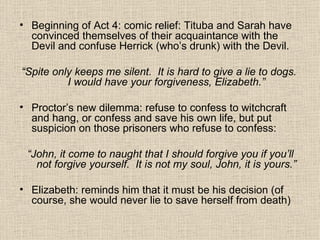 The crucible act 4 | PPT