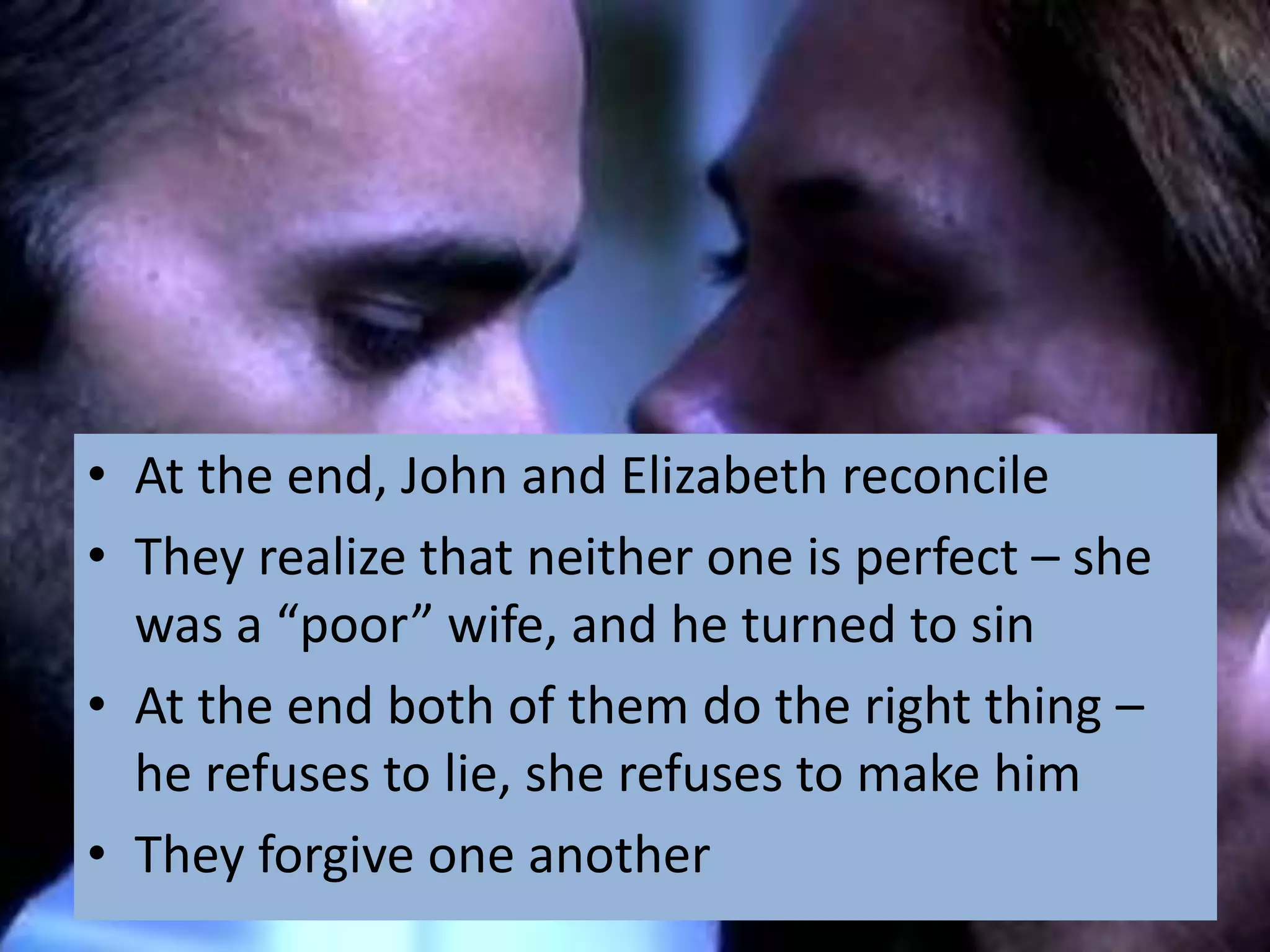 "The Crucible" Act Four | PPTX