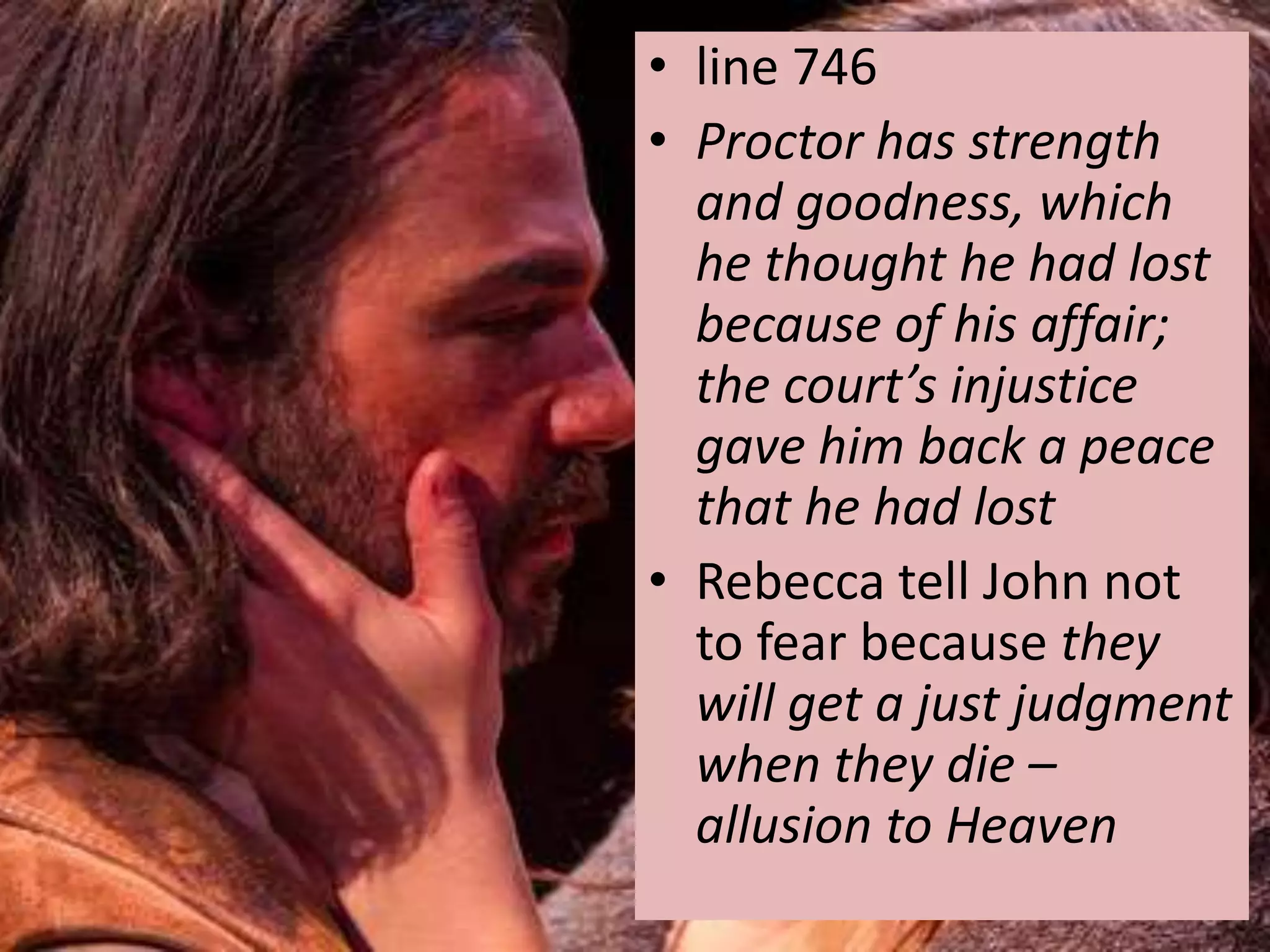 "The Crucible" Act Four | PPTX