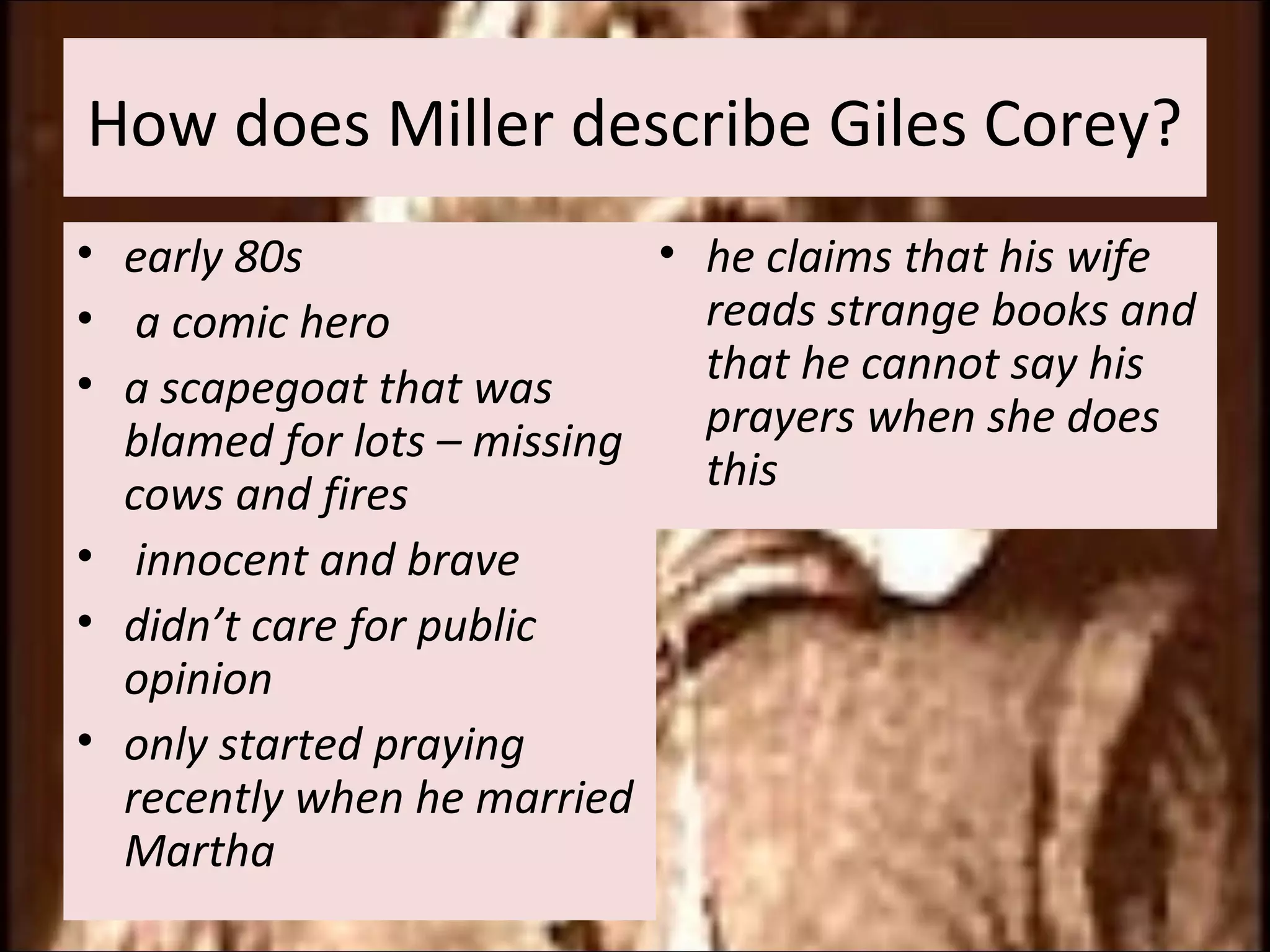 The Crucible: Act One | PPT