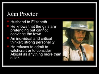 John Proctor The Crucible