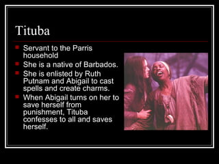The Crucible Tituba Character Analysis