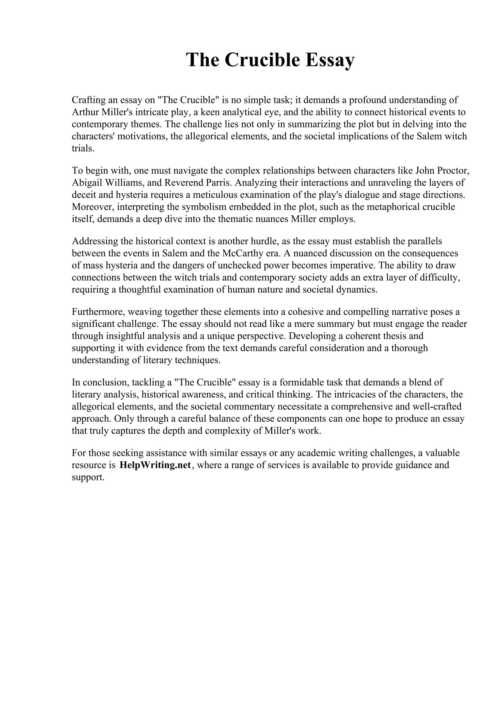 The Crucible Essay.pdf