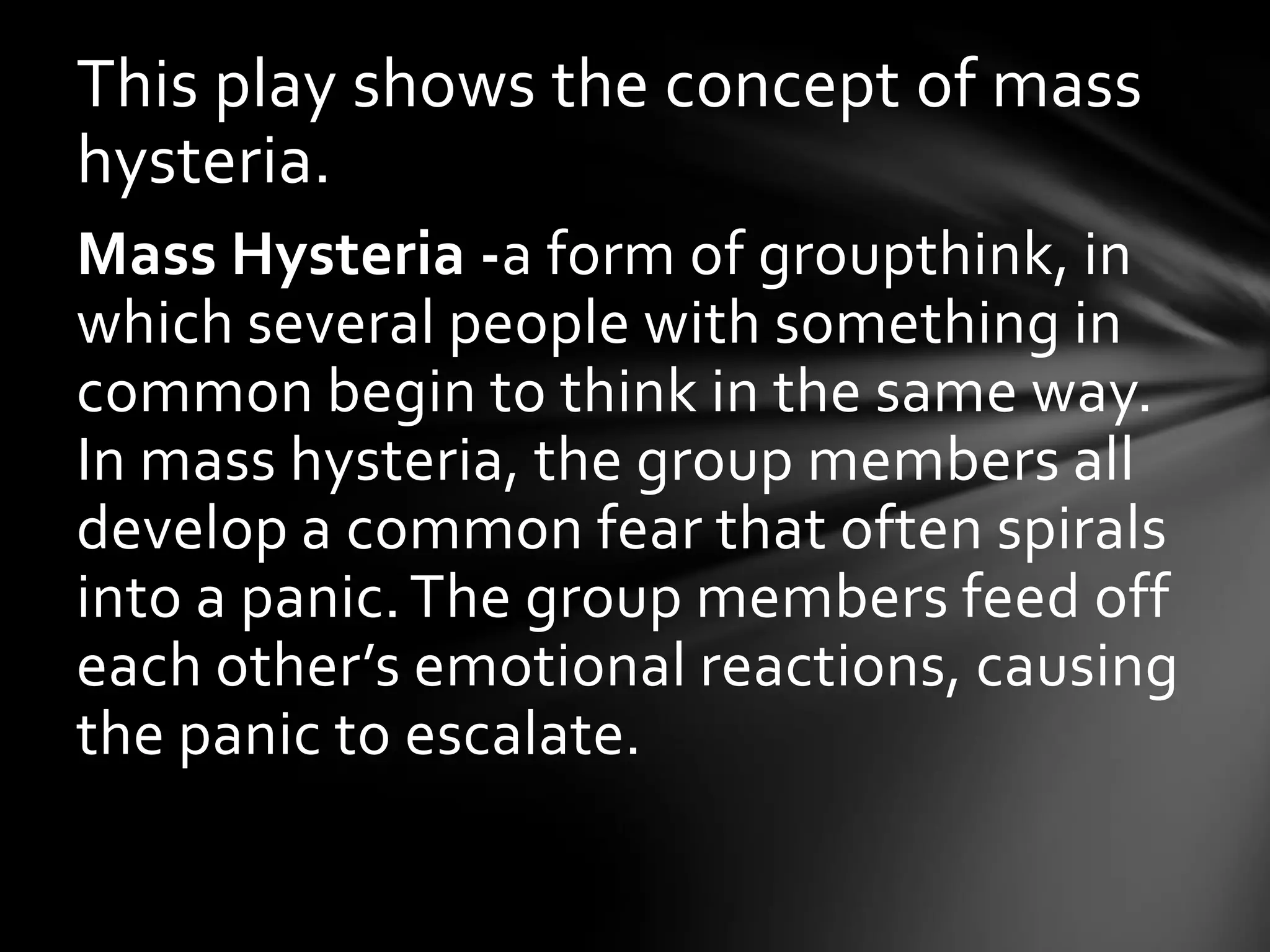 "The Crucible" - Background on McCarthyism and Witches | PPT