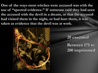 "The Crucible" - Background on McCarthyism and Witches | PPTX