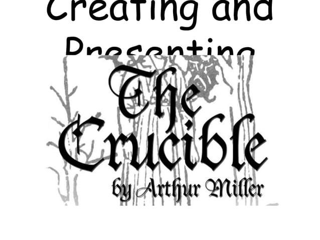 The crucible powerpoint | PPTX | Roleplaying Games | Games and Puzzles