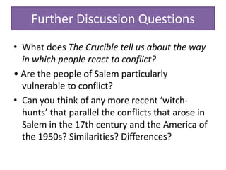 The crucible powerpoint | PPTX