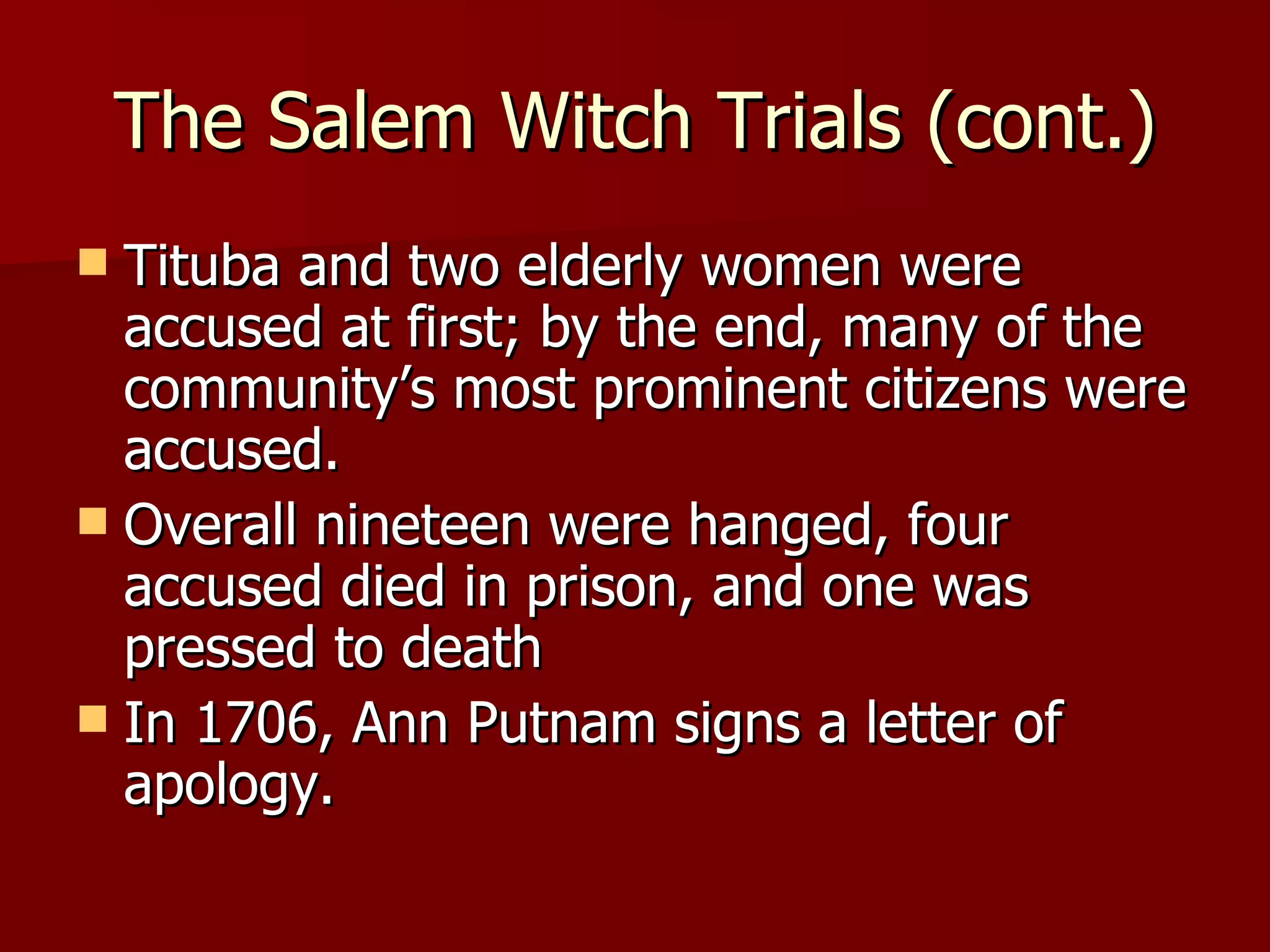 The crucible powerpoint | PPT