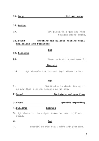 The Cruel War script | DOCX