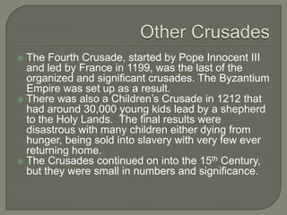 The crusades | PPTX