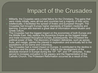 The crusades | PPTX