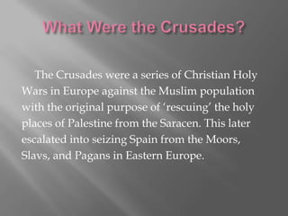 The crusades | PPT