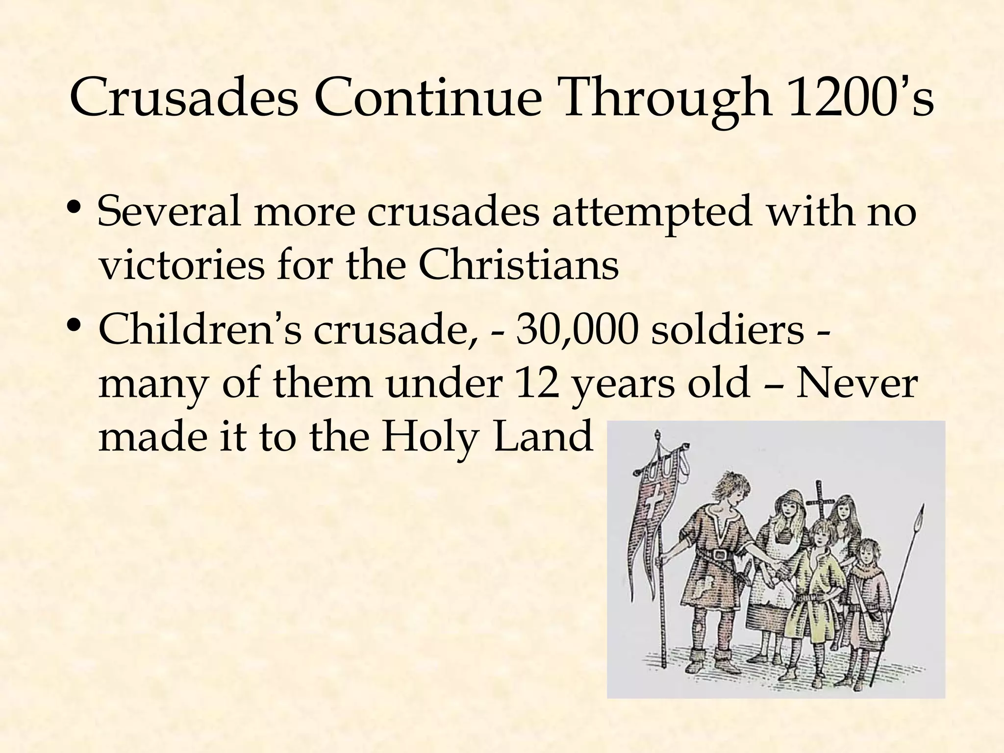 The crusades: A quest for the Holy Land | PPT | Roleplaying Games ...