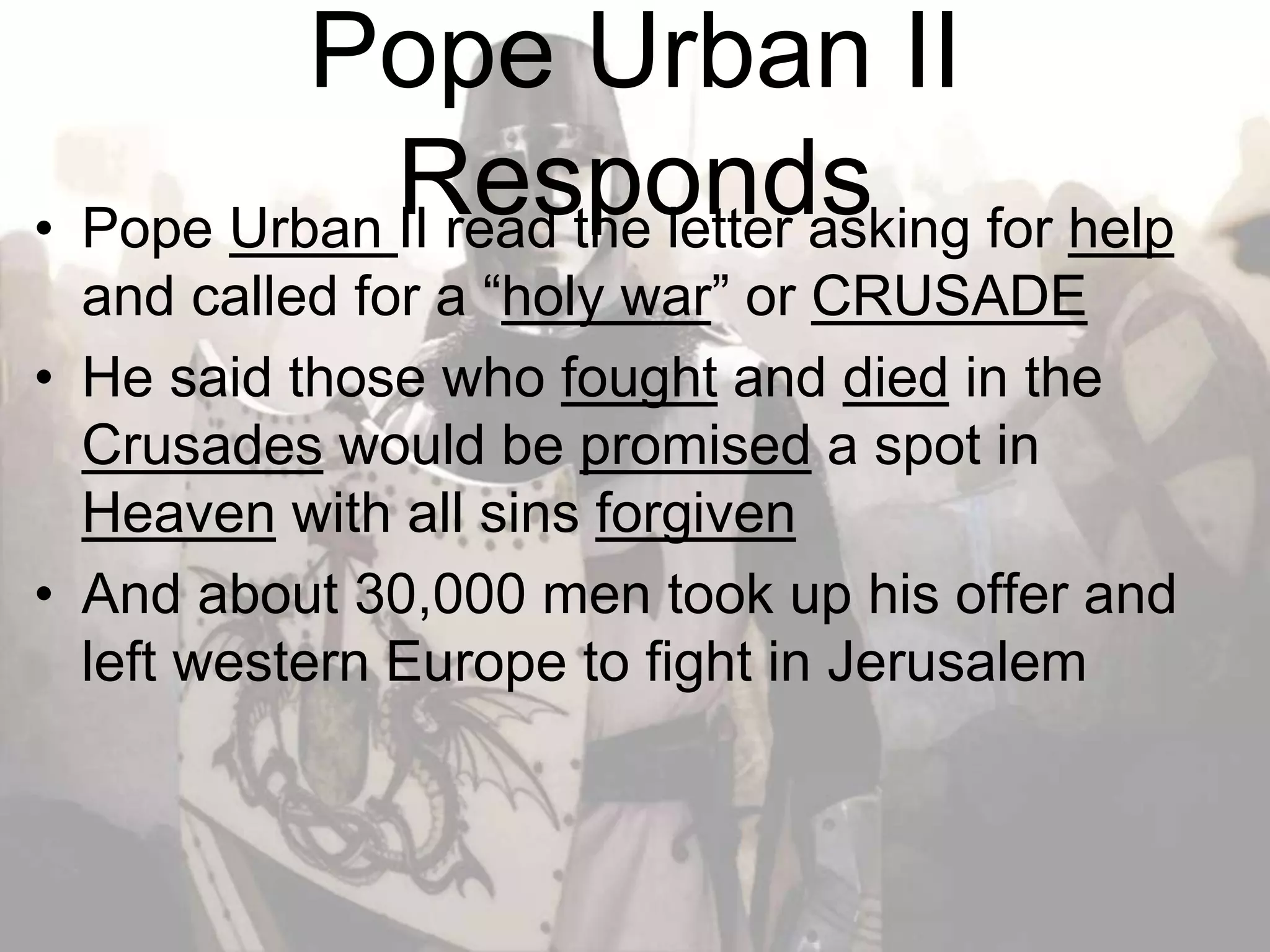 The crusades ppt | PPT